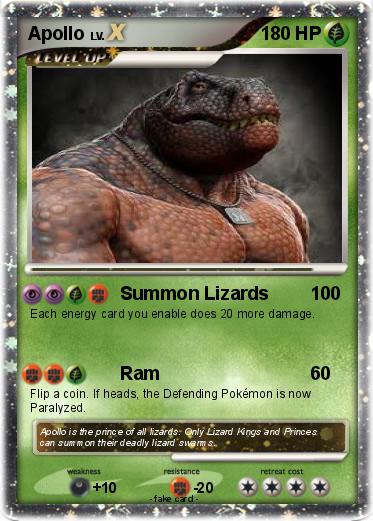 Pokémon Apollo 141 141 - Summon Lizards - My Pokemon Card