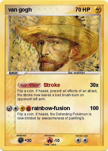 Pokémon van gogh 6 6 - Stroke - My Pokemon Card