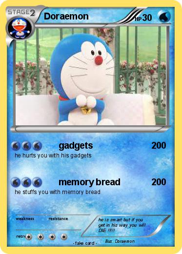 Pokémon Doraemon 83 83 - gadgets - My Pokemon Card