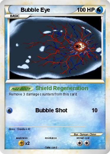 Pokémon Bubble Eye - Shield Regeneration - My Pokemon Card