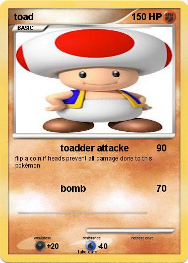 Pokémon toad 951 951 - toadder attacke - My Pokemon Card