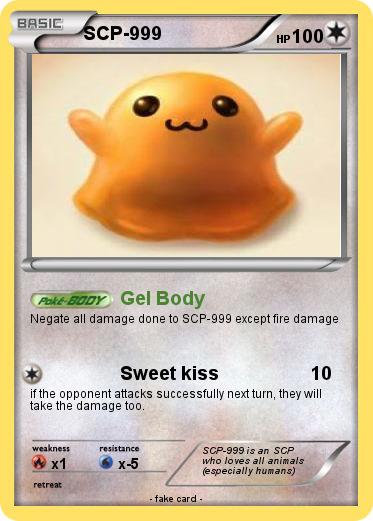 Pokémon SCP 999 17 17 - Gel Body - My Pokemon Card
