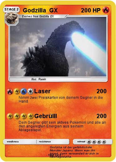 Pokémon Godzilla GX 2 2 - Laser - My Pokemon Card