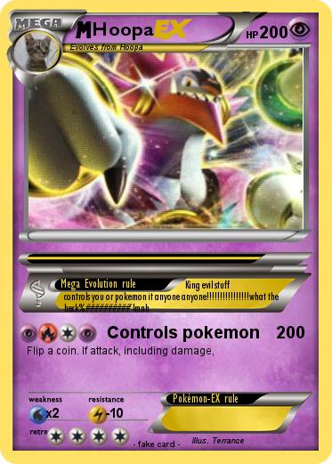 Pokémon Hoopa 731 731 - Controls pokemon - My Pokemon Card