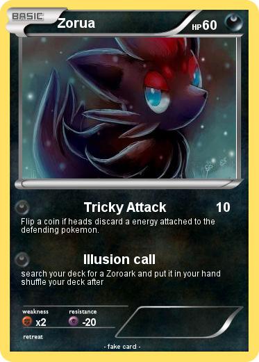 Pokémon Zorua 994 994 - Tricky Attack - My Pokemon Card