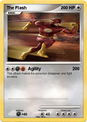 Pokémon The Flash 15 15 - Agility - My Pokemon Card