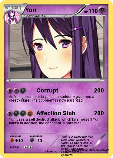 Pokémon Yuri 138 138 - Corrupt - My Pokemon Card