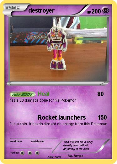 Pokémon destroyer 1067 1067 - Heal - My Pokemon Card