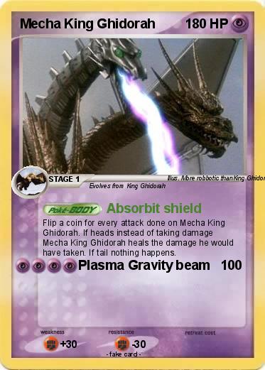 Pokémon Mecha King Ghidorah 31 31 - Absorbit shield - My Pokemon Card