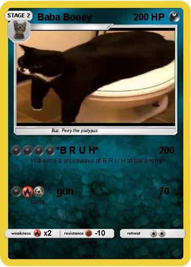 Pokémon Baba Booey - *B R U H* - My Pokemon Card