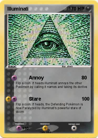 Pokémon Illuminati 393 393 - Annoy - My Pokemon Card