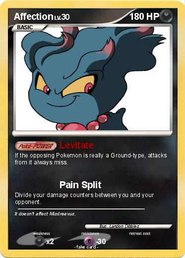 Pokémon Affection - Levitate - My Pokemon Card