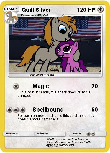 Pokémon Quill Silver - Magic - My Pokemon Card