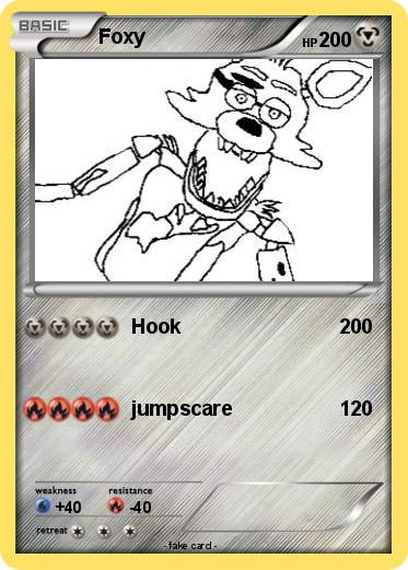 Pokémon Foxy 2167 2167 - Hook - My Pokemon Card