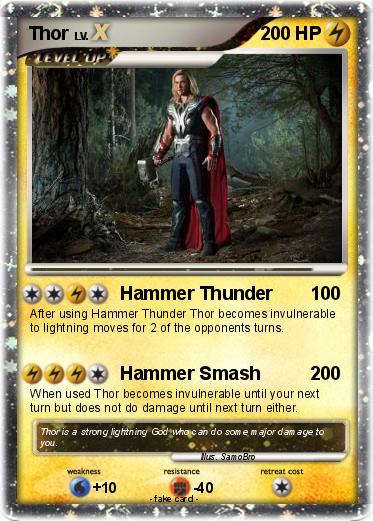 Pokémon Thor 332 332 - Hammer Thunder - My Pokemon Card