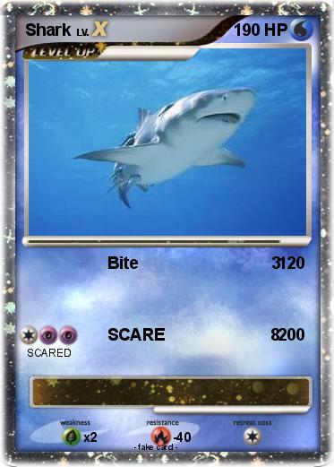 Pokémon Shark 593 593 - Bite 3 - My Pokemon Card