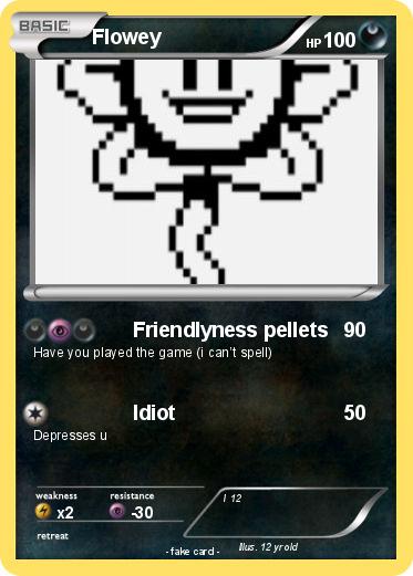 Pokémon Flowey 480 480 - Friendlyness pellets - My Pokemon Card