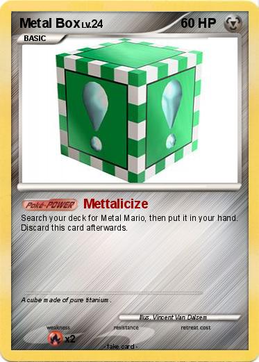 Pokémon Metal Box 1 1 - Mettalicize - My Pokemon Card