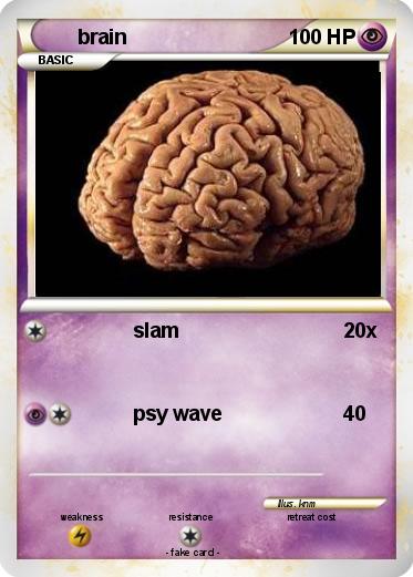 Pokémon brain 47 47 - slam - My Pokemon Card