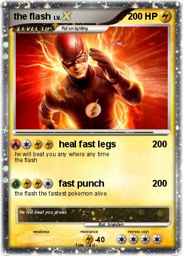 Pokémon the flash 126 126 - heal fast legs - My Pokemon Card