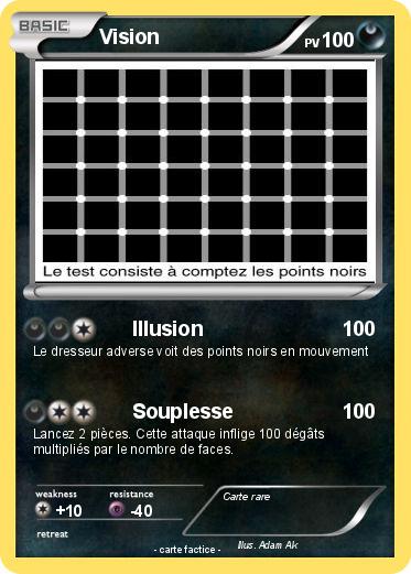 Pokémon Vision 20 20 - Illusion - Ma carte Pokémon