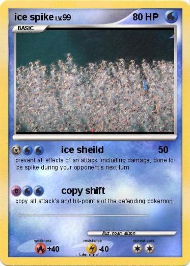 Pokémon ice spike 2 2 - ice sheild - My Pokemon Card