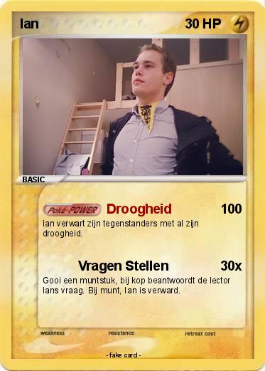 Pokémon Ian 767 767 - Droogheid - My Pokemon Card