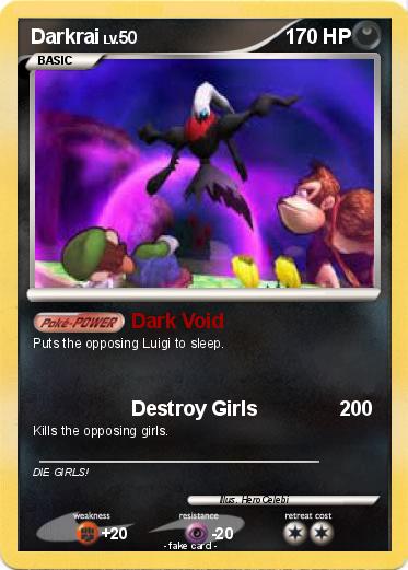 Pokémon Darkrai 4627 4627 - Dark Void - My Pokemon Card