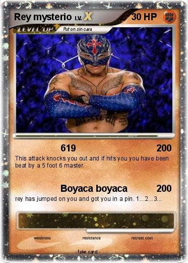 Pokémon Rey mysterio 1170 1170 - 619 - My Pokemon Card