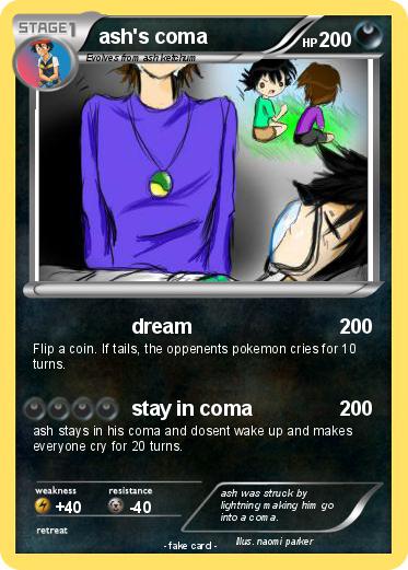 Pokémon ash s coma - dream - My Pokemon Card