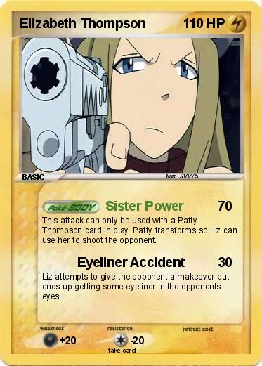 Pokémon Elizabeth Thompson 1 1 - Sister Power - My Pokemon Card
