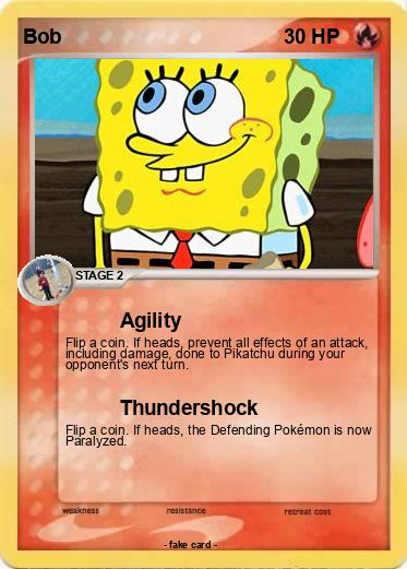 Pokémon Bob 5594 5594 - Agility - My Pokemon Card