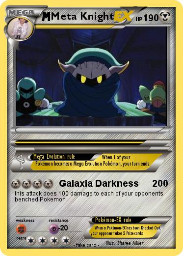 Pokémon Meta Knight 989 989 - Galaxia Darkness - My Pokemon Card