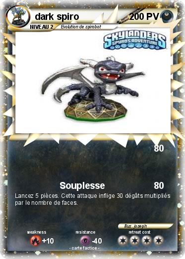 Pokémon dark spiro 2 2 - Souplesse - Ma carte Pokémon