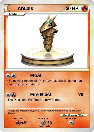 Pokémon Anubis 159 159 - Float - My Pokemon Card