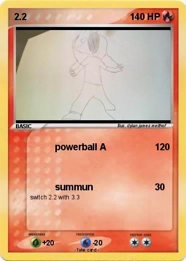 Pokémon 1 1 3 3 - powerball A - My Pokemon Card
