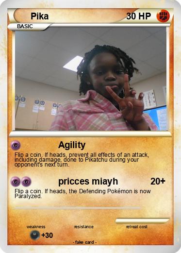 Pokémon Pika 2318 2318 - Agility - My Pokemon Card