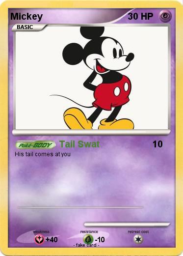 Pokémon Mickey 771 771 - Tail Swat - My Pokemon Card