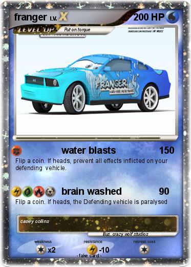 Pokémon franger - water blasts - My Pokemon Card