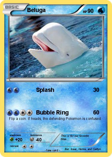 Pokémon Beluga 21 21 - Splash - My Pokemon Card