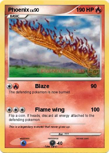 Pokémon Phoenix 613 613 - Blaze - My Pokemon Card