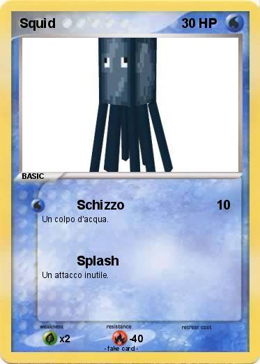 Pokémon Squid 192 192 - Schizzo - My Pokemon Card