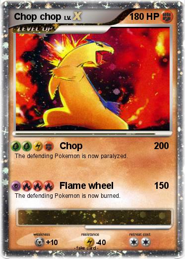 Pokémon Chop chop 248 248 - Chop - My Pokemon Card