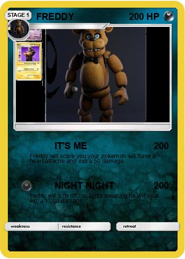 Pokémon FREDDY 4397 4397 - IT'S ME - My Pokemon Card