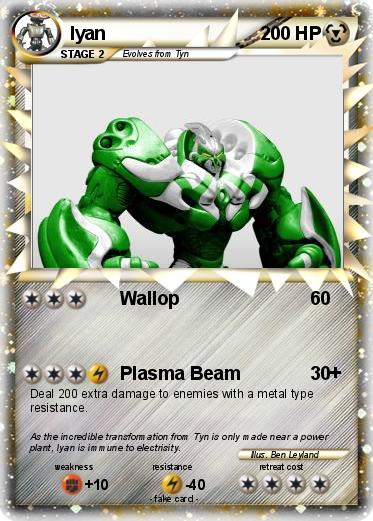 Pokémon Iyan - Wallop - My Pokemon Card