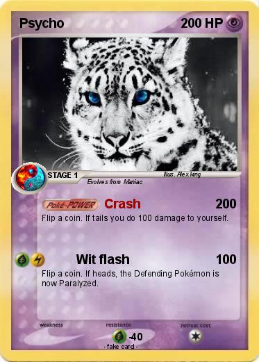 Pokémon Psycho 323 323 - Crash - My Pokemon Card
