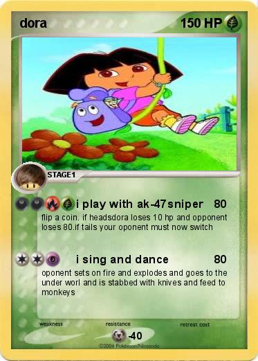 Pokémon dora 123 123 - i play with ak-47sniper - My Pokemon Card