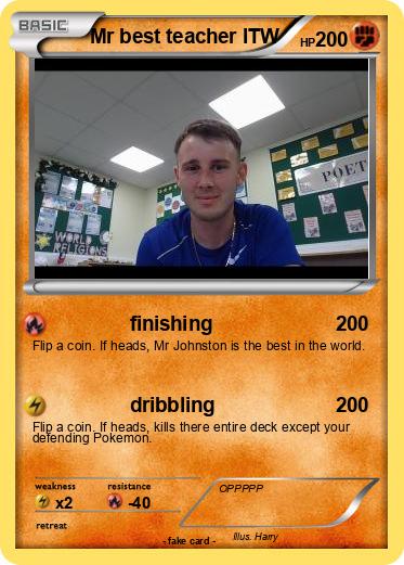 Pokémon Mr best teacher ITW - finishing - My Pokemon Card