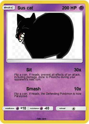 Pokémon Sus cat 3 3 - Sit - My Pokemon Card