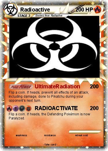 Pokémon Radioactive 24 24 - UltimateRadiation - My Pokemon Card